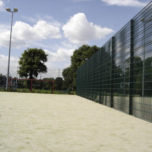 Double Wire Sports Fencing Duo Sports Fences | MUGAs | Zaun