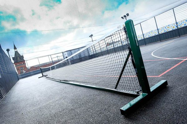 Rooftop MUGA Fencing - West Brom UTC | News | Zaun Ltd